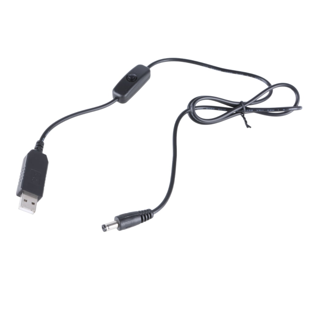 JZROCKER USB 5V to DC12V Power Cable for Routers Led USB to DC5.5x2.1mm ...