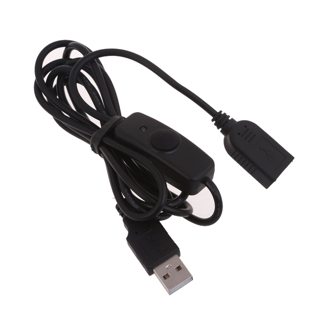JZROCKER USB Power Cord Extension Cable with ON OFF Button & Inidicator ...