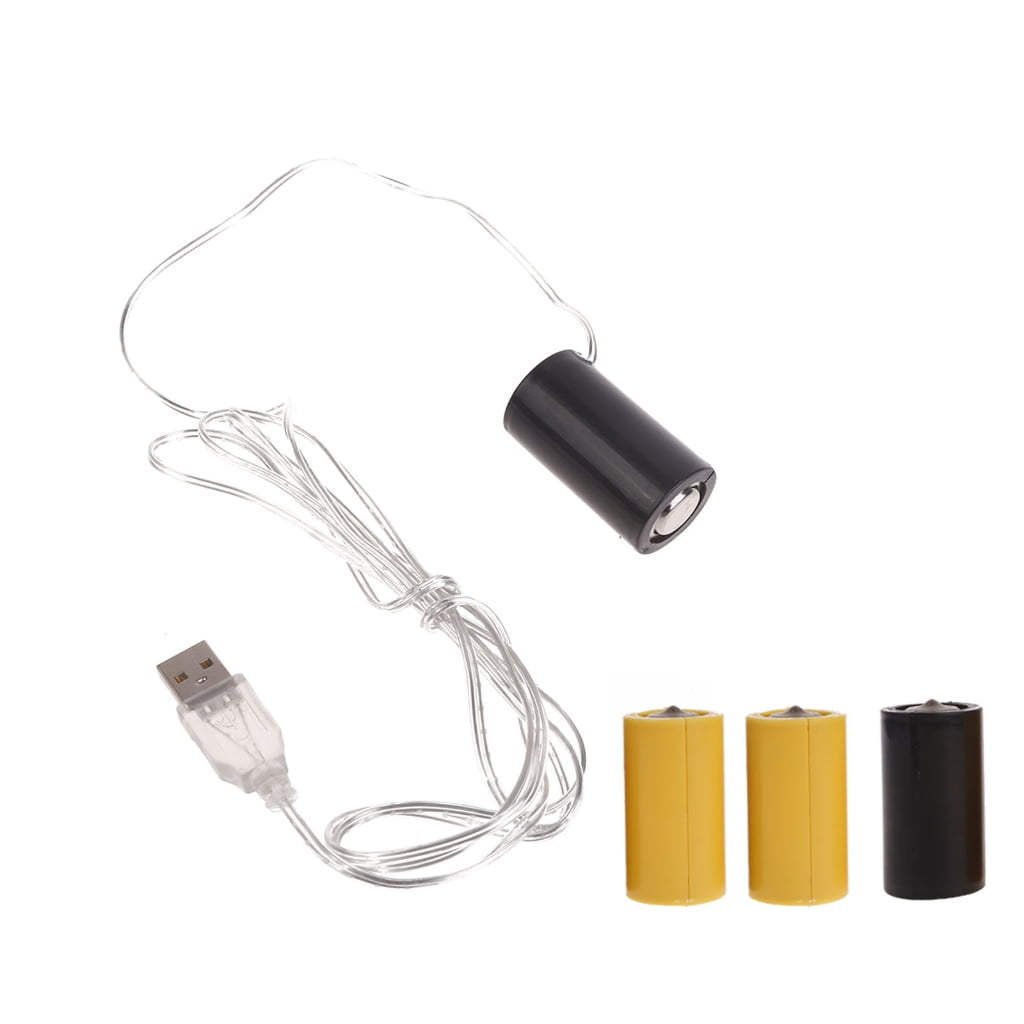 JZROCKER USB Power Supply Replace 4.5V 3V C Cell Battery for Detector ...