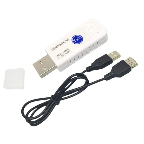 JZROCKER USB Temperature Data Logger Recording Large Capacity Reusable ...