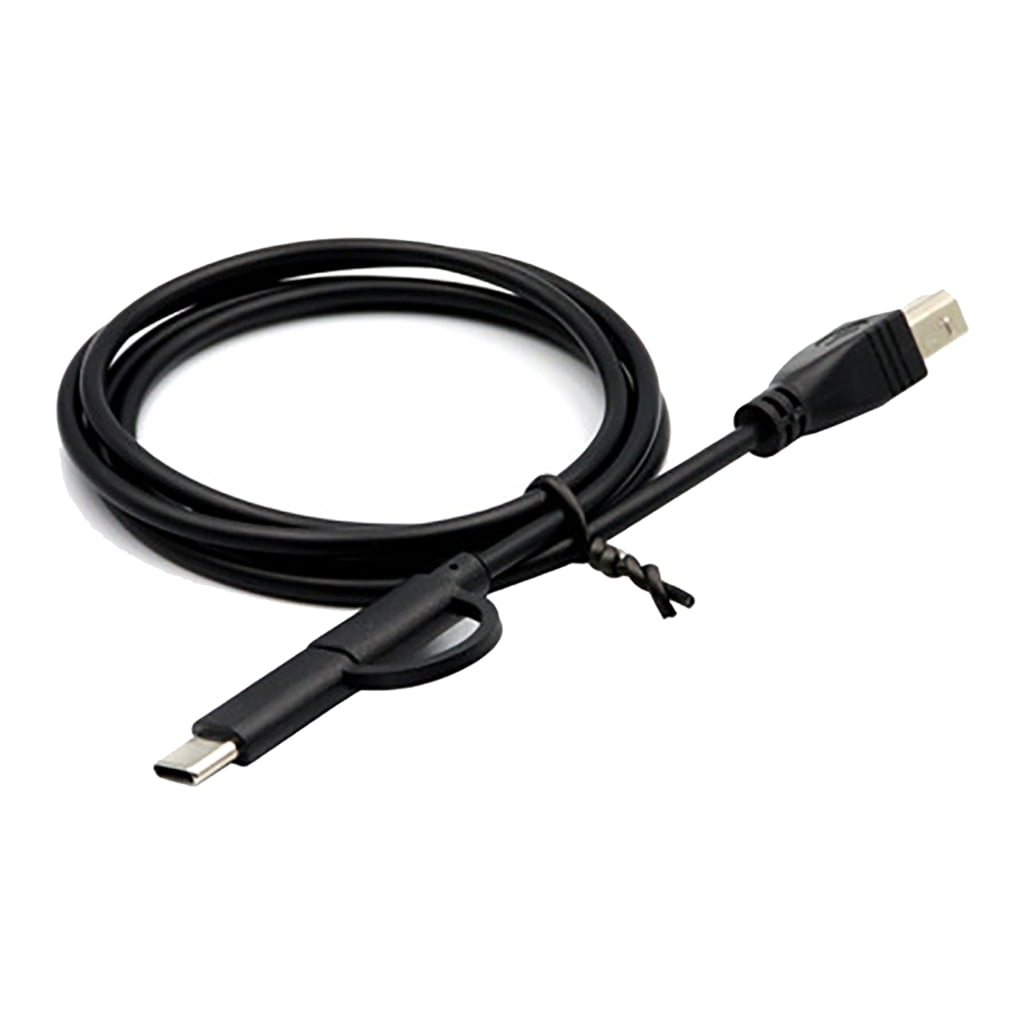 JZROCKER Universal Micro USB + Type C Male to USB B Male Date Line OTG ...