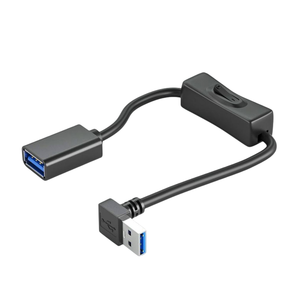 JZROCKER Upward Bended USB3.0 Extension Cable Support Data Transfer ...