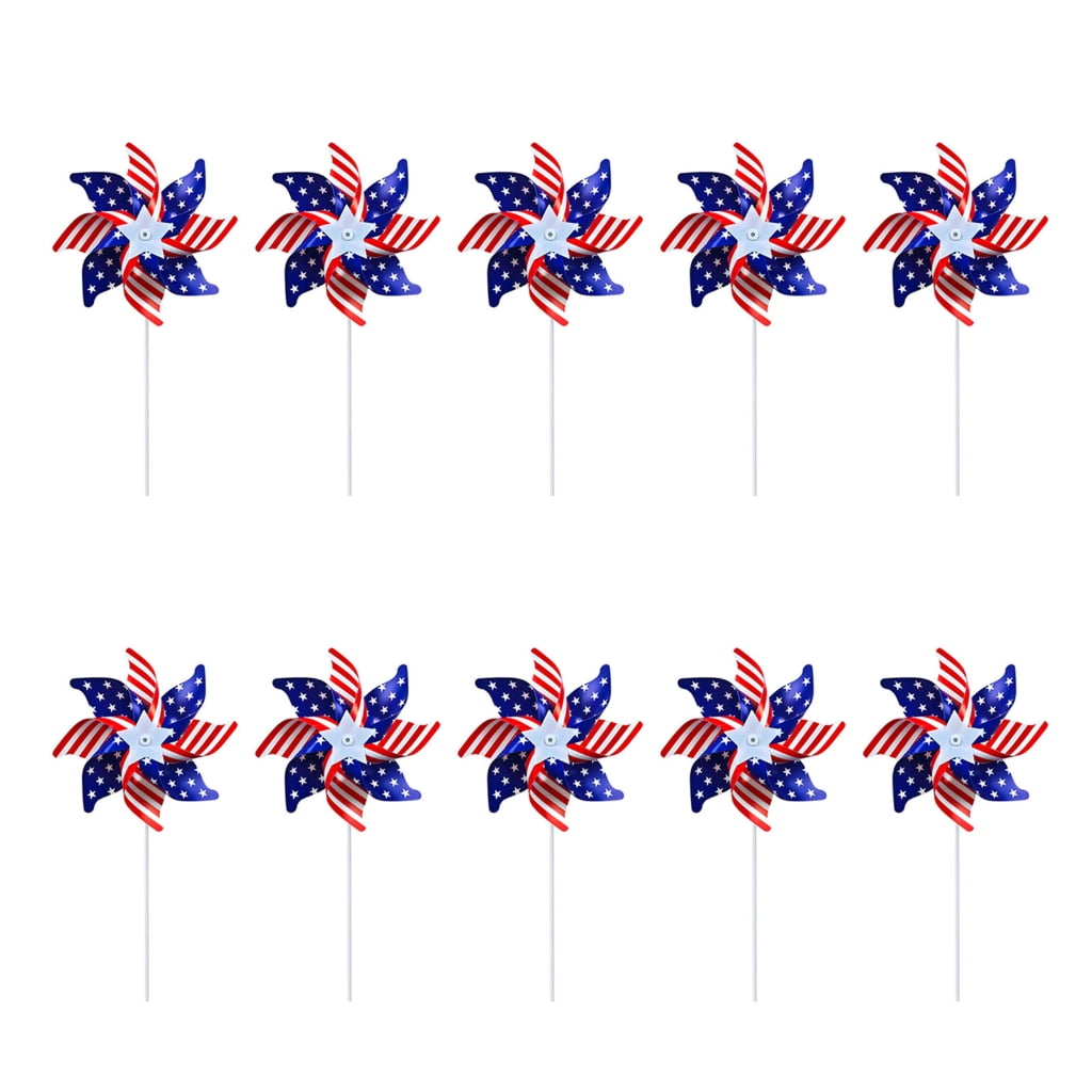 JZROCKER Vibrant Wind Spinners Garden Pinwheels Garden Decoration for ...