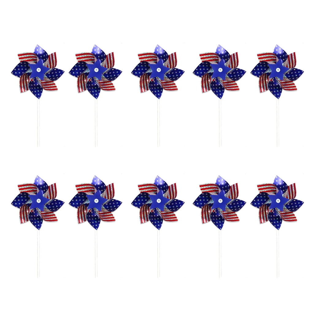 JZROCKER Vibrant Wind Spinners Garden Pinwheels Garden Decoration for ...