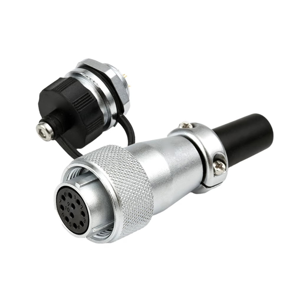 JZROCKER WS16 TQ+ZM Aviations Connectors Waterproof Male Female Square ...