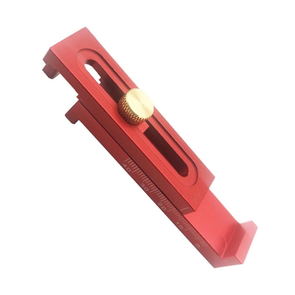 JZROCKER Woodworking Table Sawing Gaps Gauge Movable Measuring Block ...