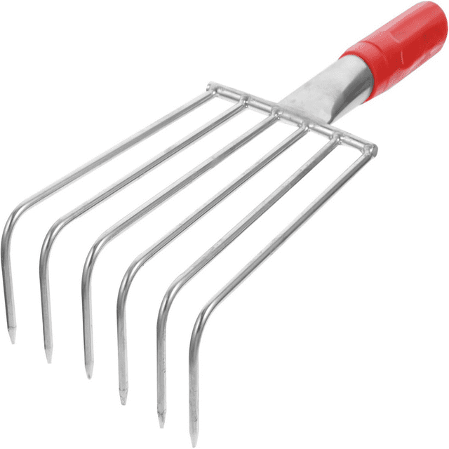 JZSHICHAOCAR Stainless Steel Heavy Duty Sea Break Rakes for Lawns ...