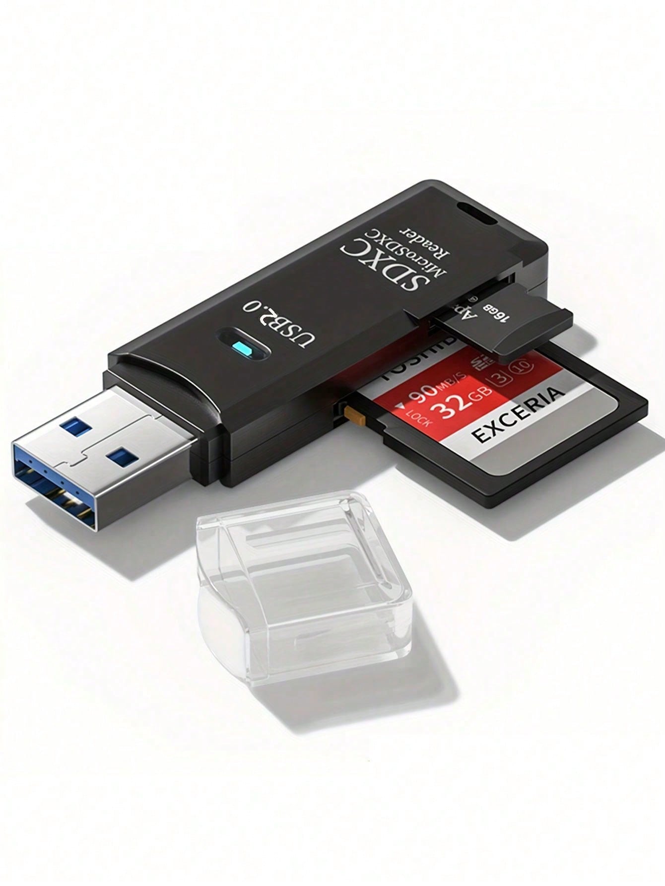 JZSHICHAOCAR USB 2.0 SD SD Card Reader - High Speed Micro-SD Card to ...