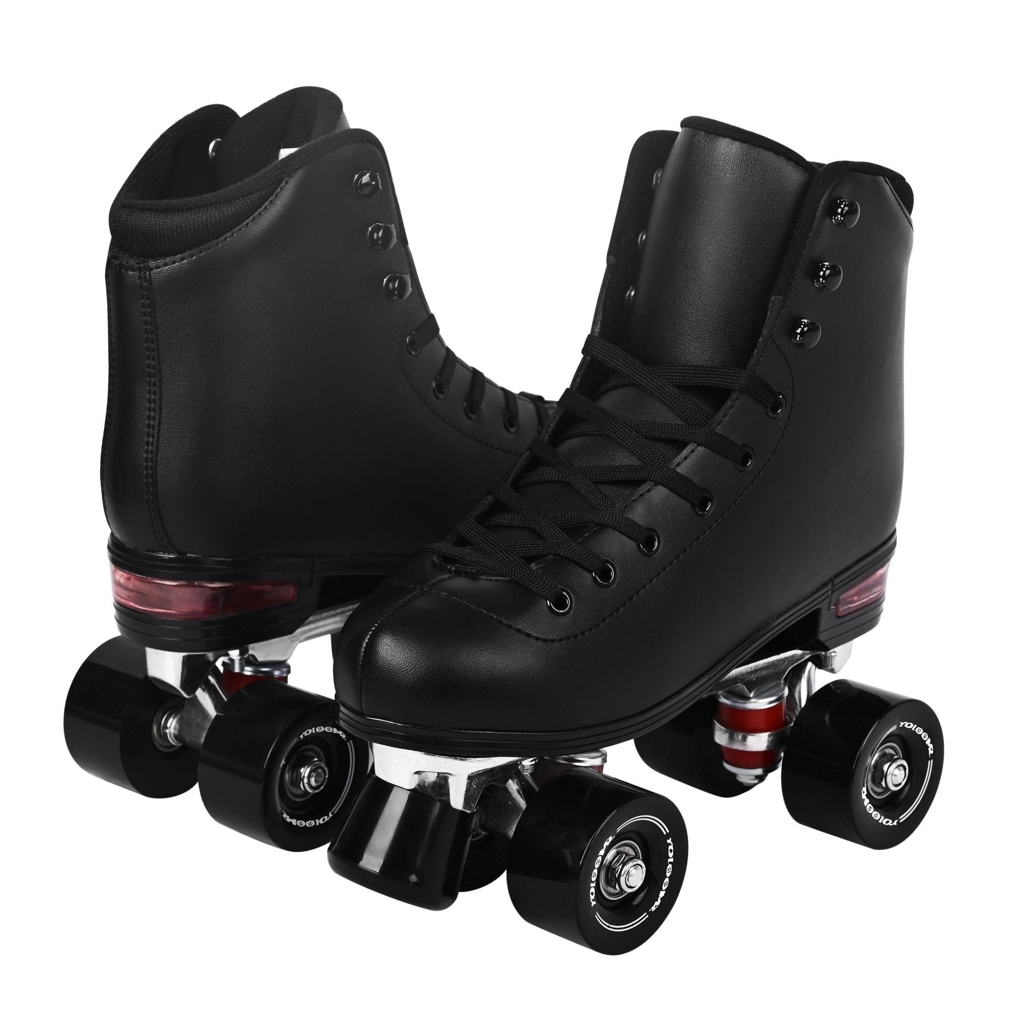 JZY Adult High-Top Retro Roller Skates, Unisex Glitter Skates for ...