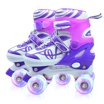 SLLINGLUO, Roller Skates for Girls, Size Youth 1, High-Top Double Row ...