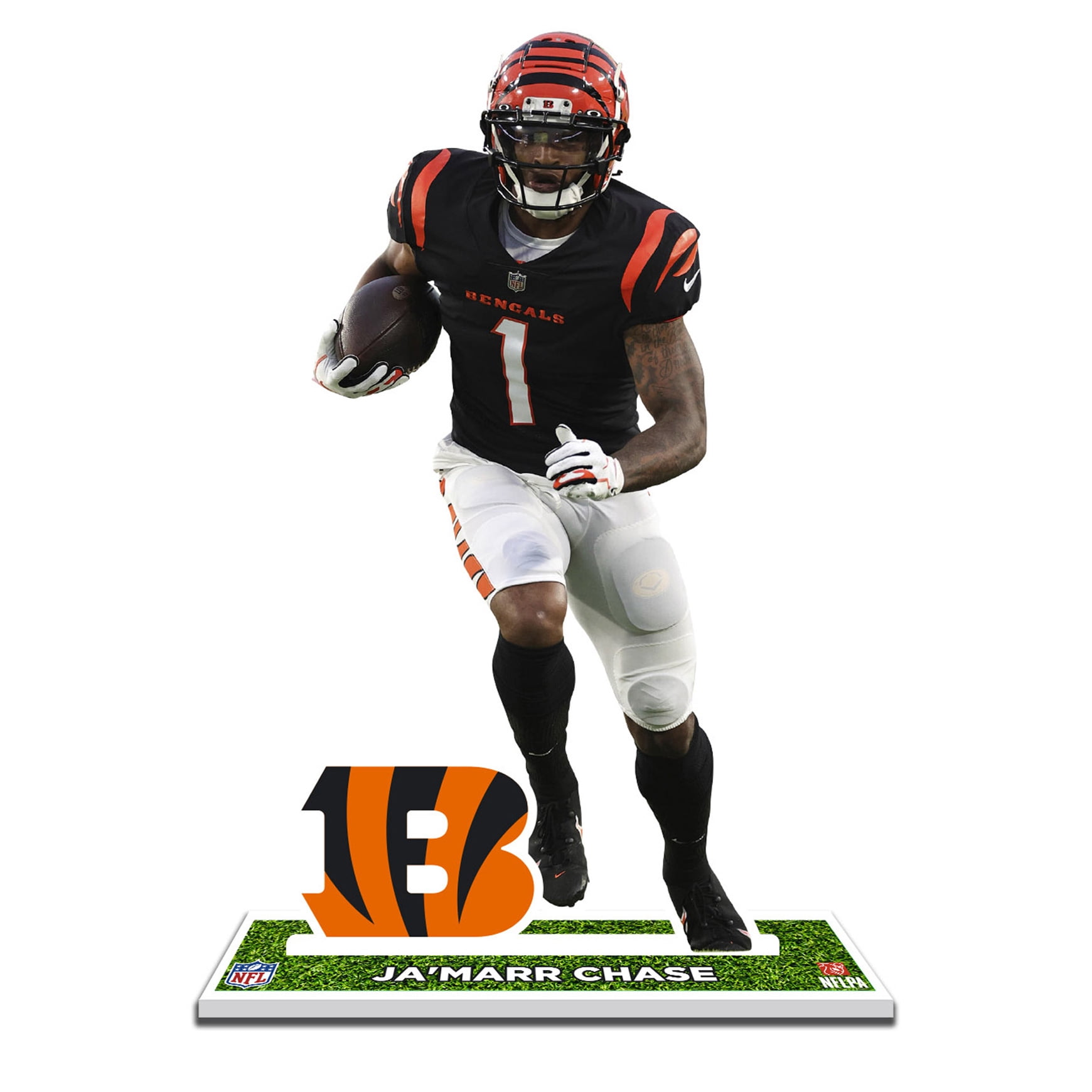 UPI Marketing Ja'Marr Chase Cincinnati Bengals 12'' Player Standee ...