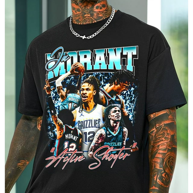Ja Morant Active Shooter Shirt, Ja Morant Basketball T-Shirt, Funny ...