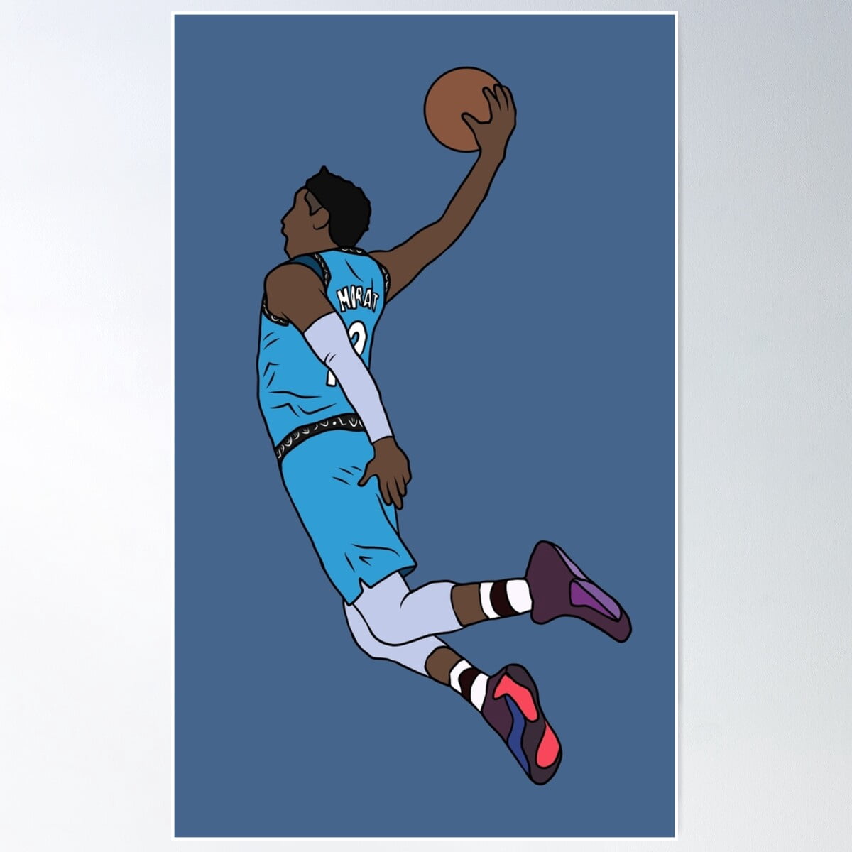 Ja Morant Dunk Poster Wall Art, Modern Wall Decor, 8x12 UNFRAMED ...