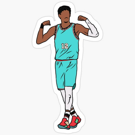 Ja Morant Flex Sticker Phone Decal Water Bottle Stickers Car Decals ...