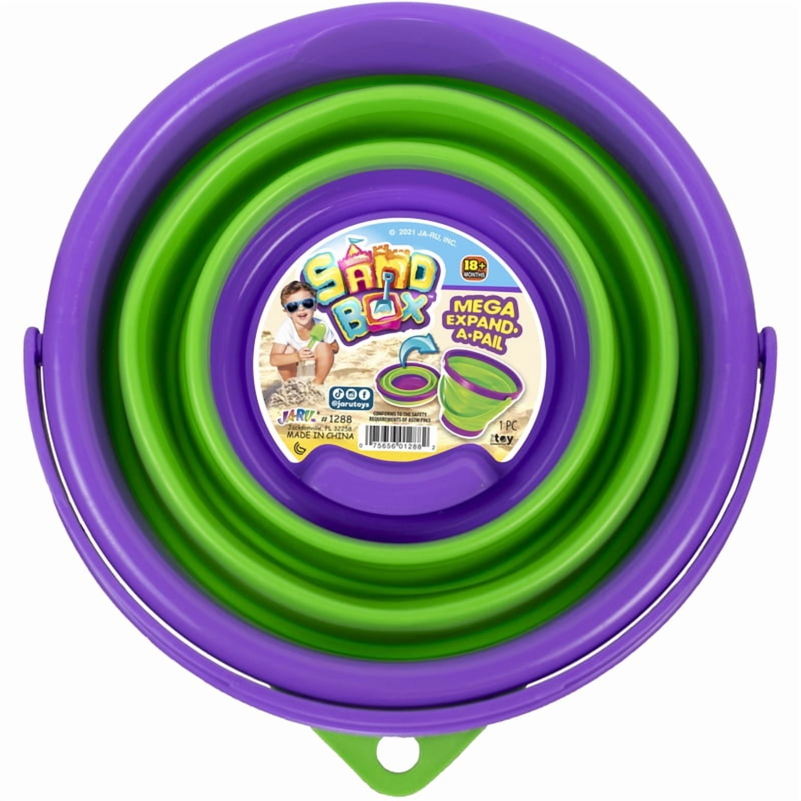 Ja-Ru 6000186 Sand Box Plastic Rubber Toy, Multi Color - Pack of 6 ...