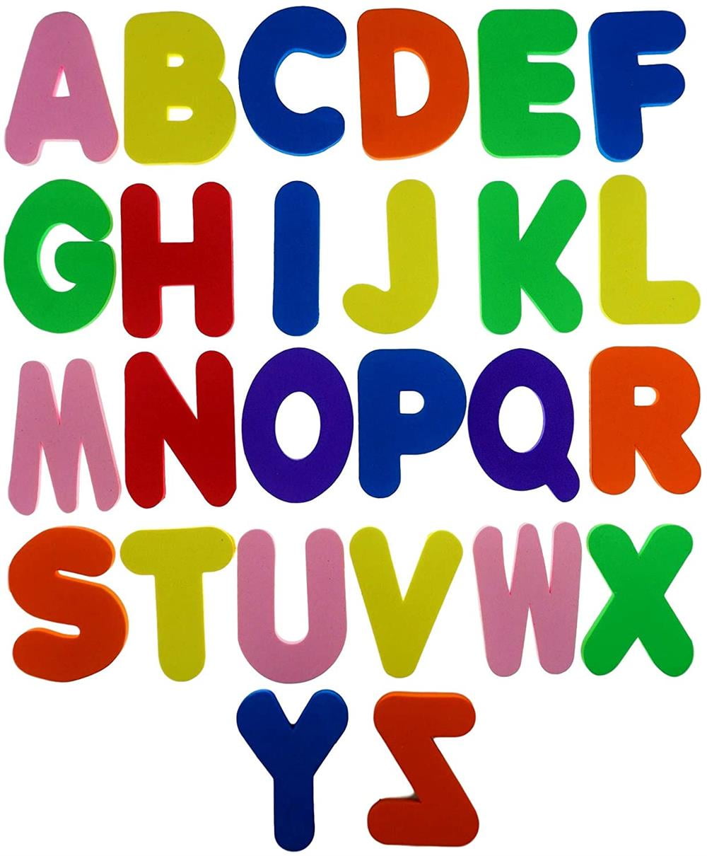 Ja-Ru Foam Fun ABC Letters 26-Piece - Walmart.com
