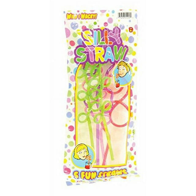 Ja Ru Ja-Ru 1-07 Silly Straws (Pack of 4) - Walmart.com