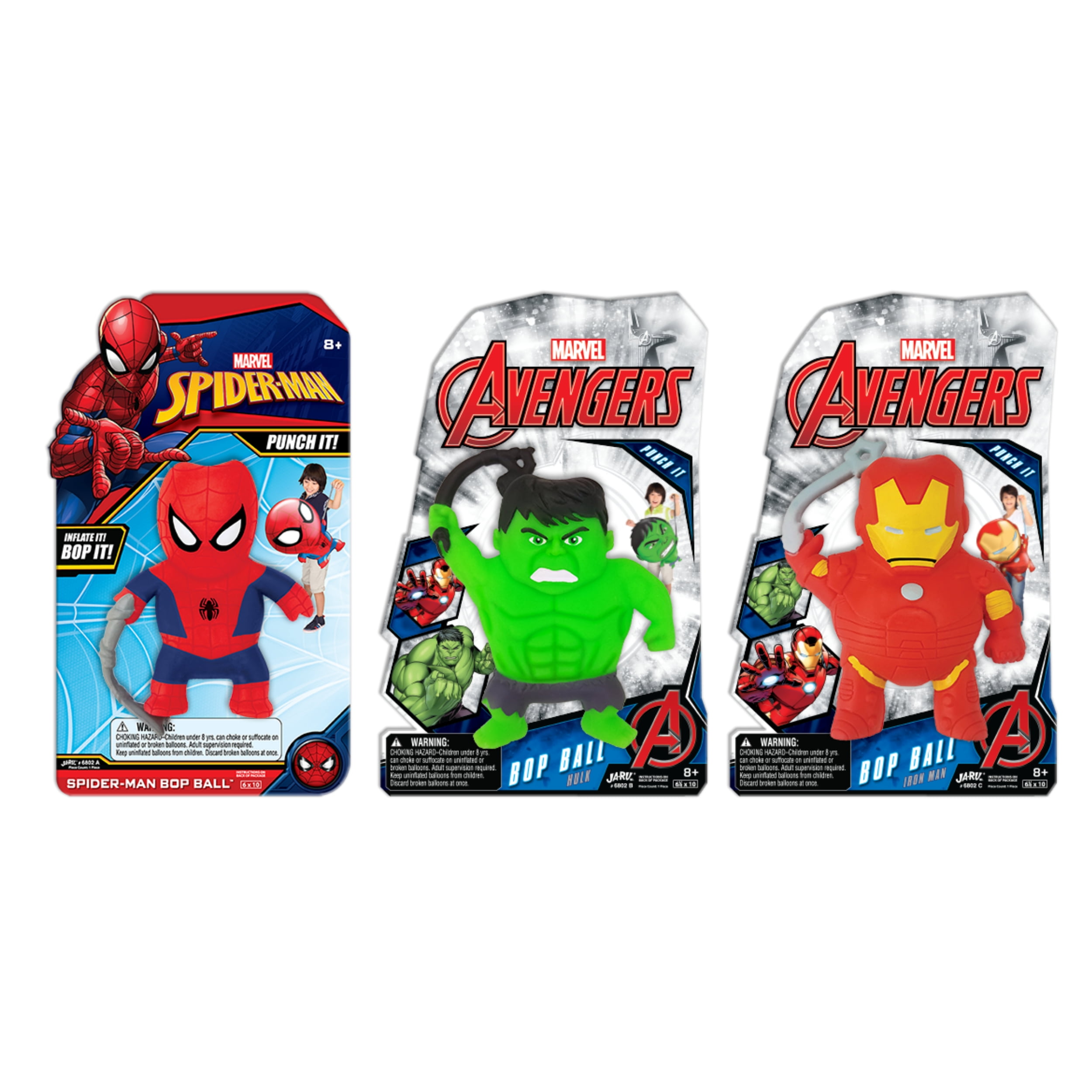 Ja-Ru Marvel Avengers Bop Ball -Styles Vary-Sold Separately 1 Piece ...