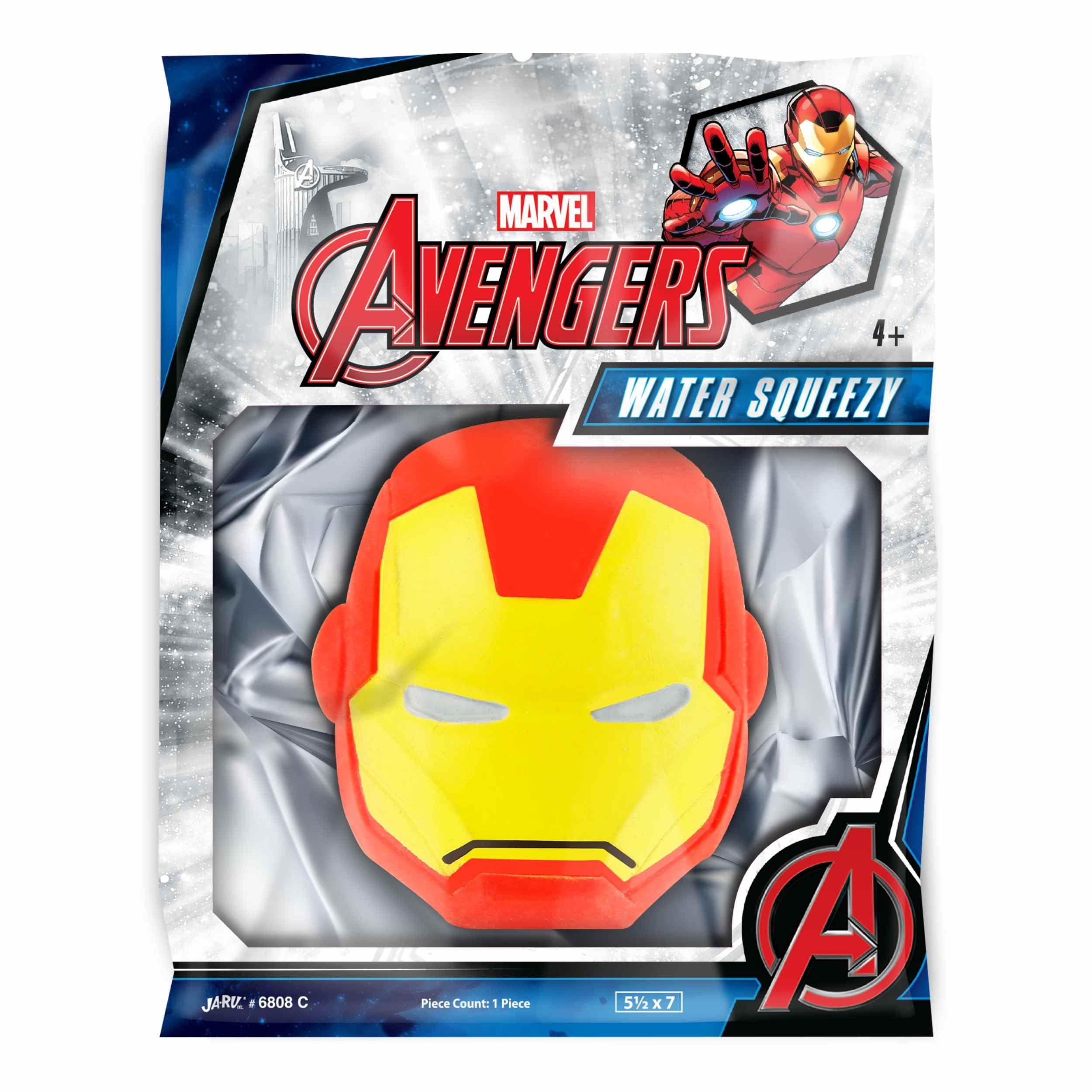 Ja-Ru Marvel Iron-Man Water Squeezy Ball - Walmart.com