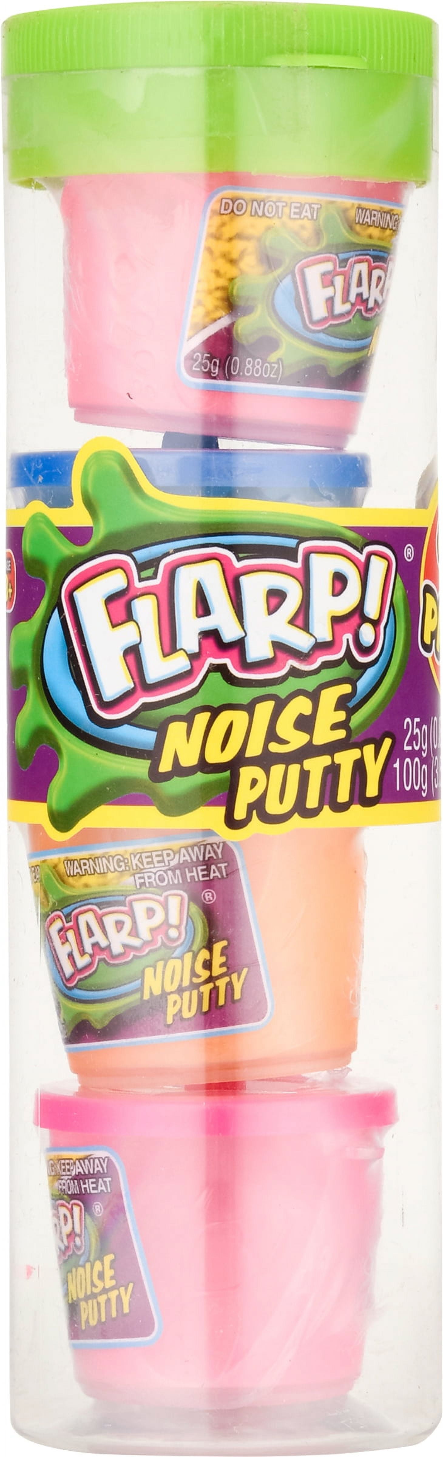 Flarp Mini Noise Putty Slime, Assorted Colors, 4-Pack, Fun Kids Party Toy - Walmart.com