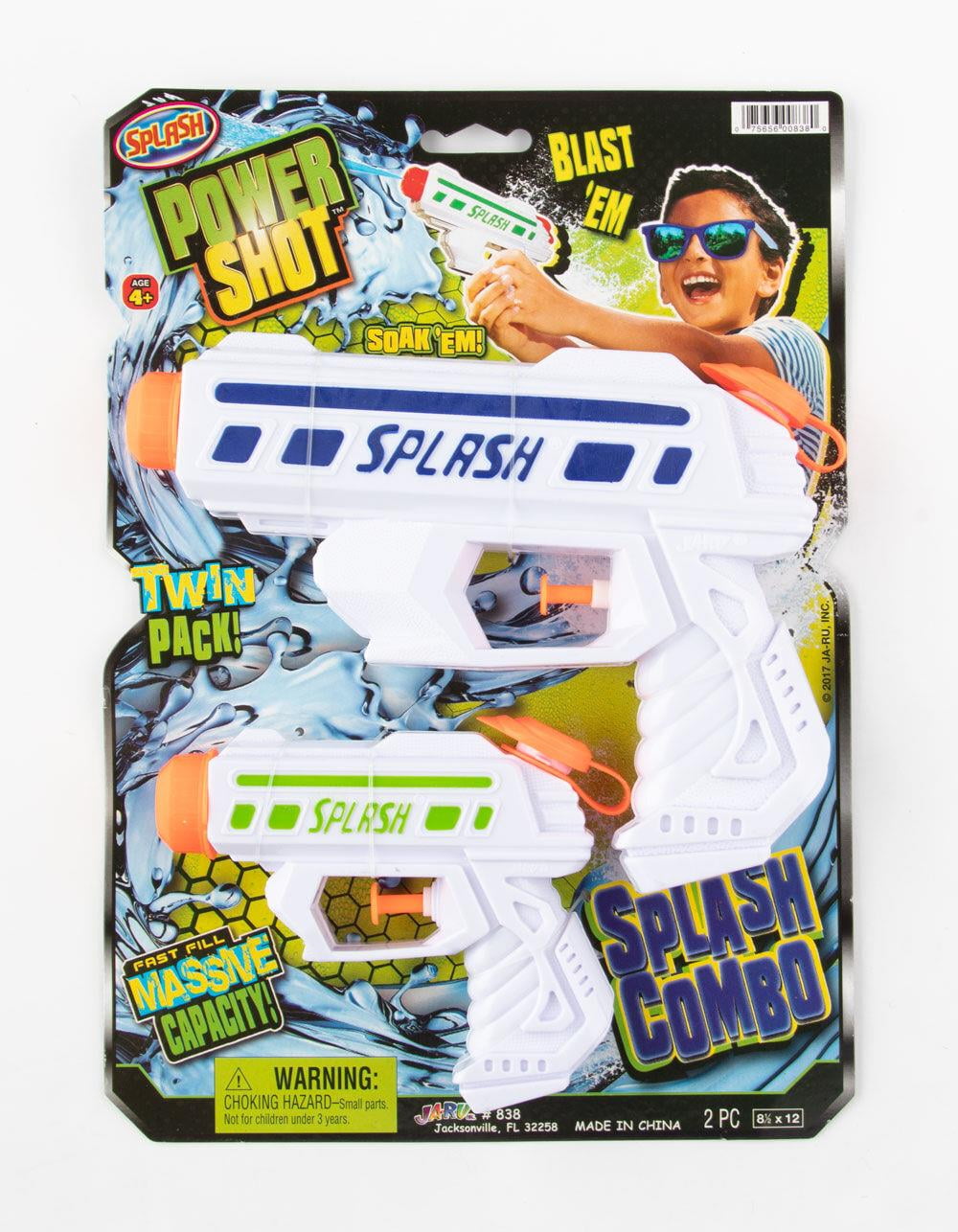 Ja-Ru Splash Power Shot Massive Capacity Twin Pack - Walmart.com