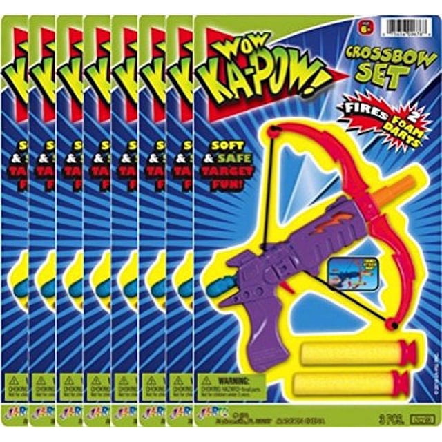 Ja-Ru Wow Crossbow Set Party Favor Bundle Pack - Walmart Business Supplies