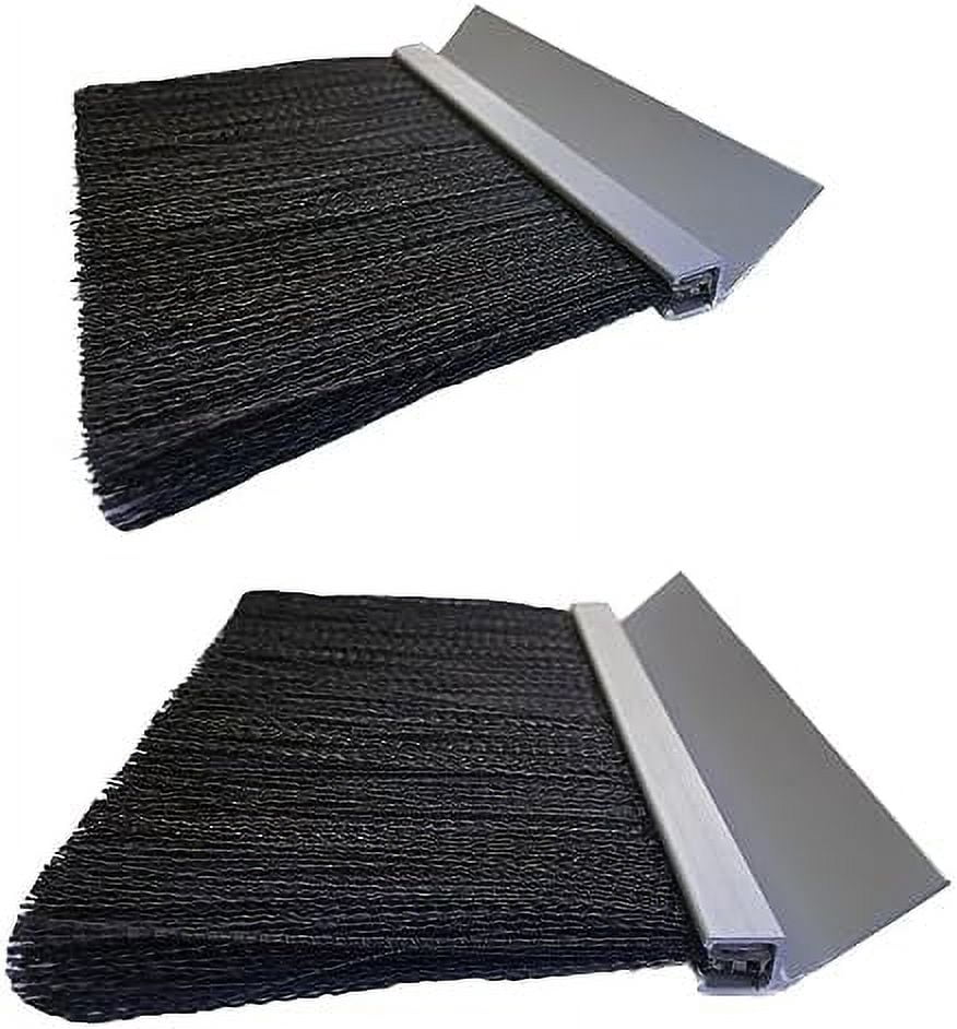 JaCor Heavy-Duty 4 in. Nylon Brush Seal Weatherproofing, 4.0 in. Brush ...