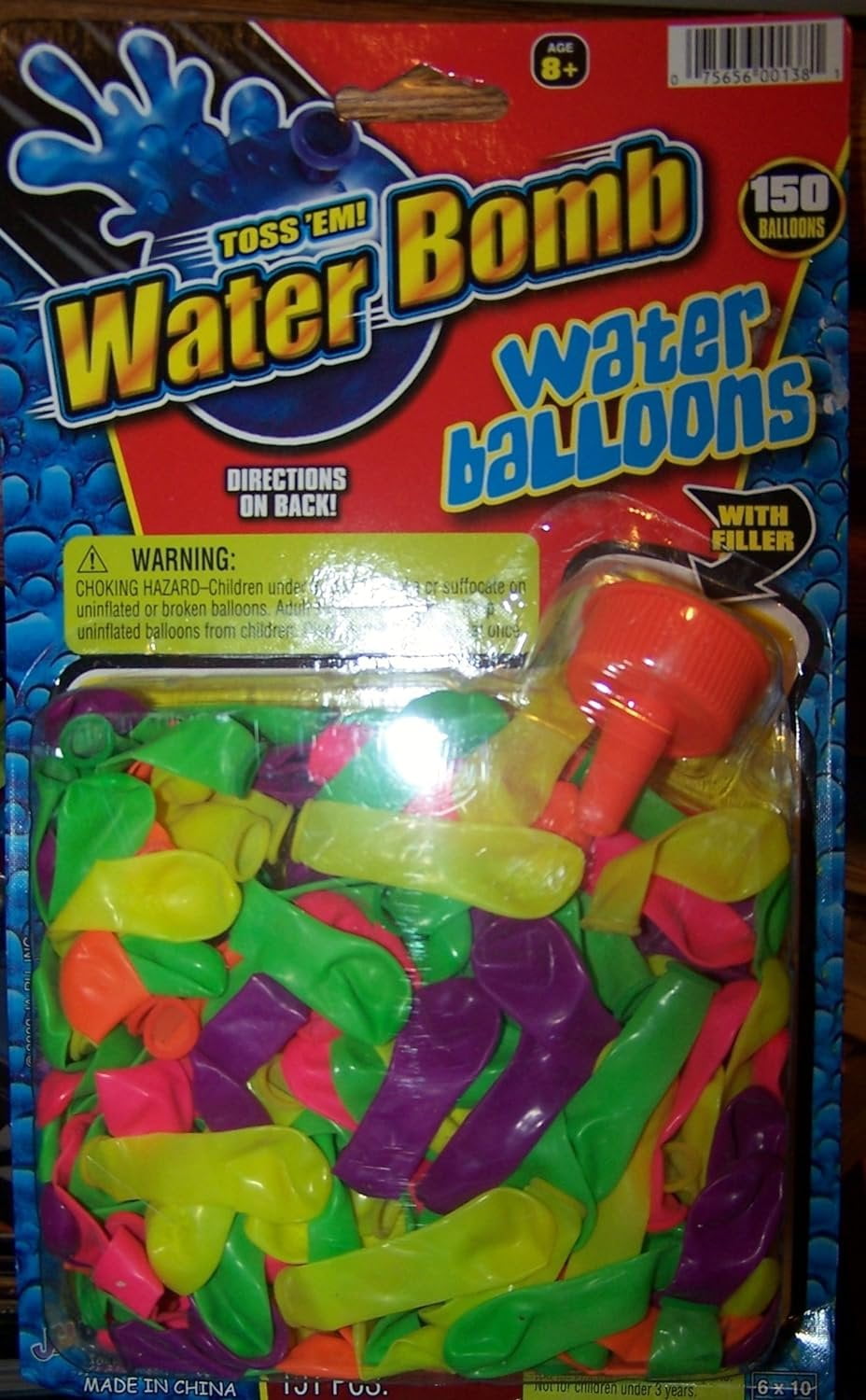 JaRu 150 Water Balloons and filler - Walmart.com