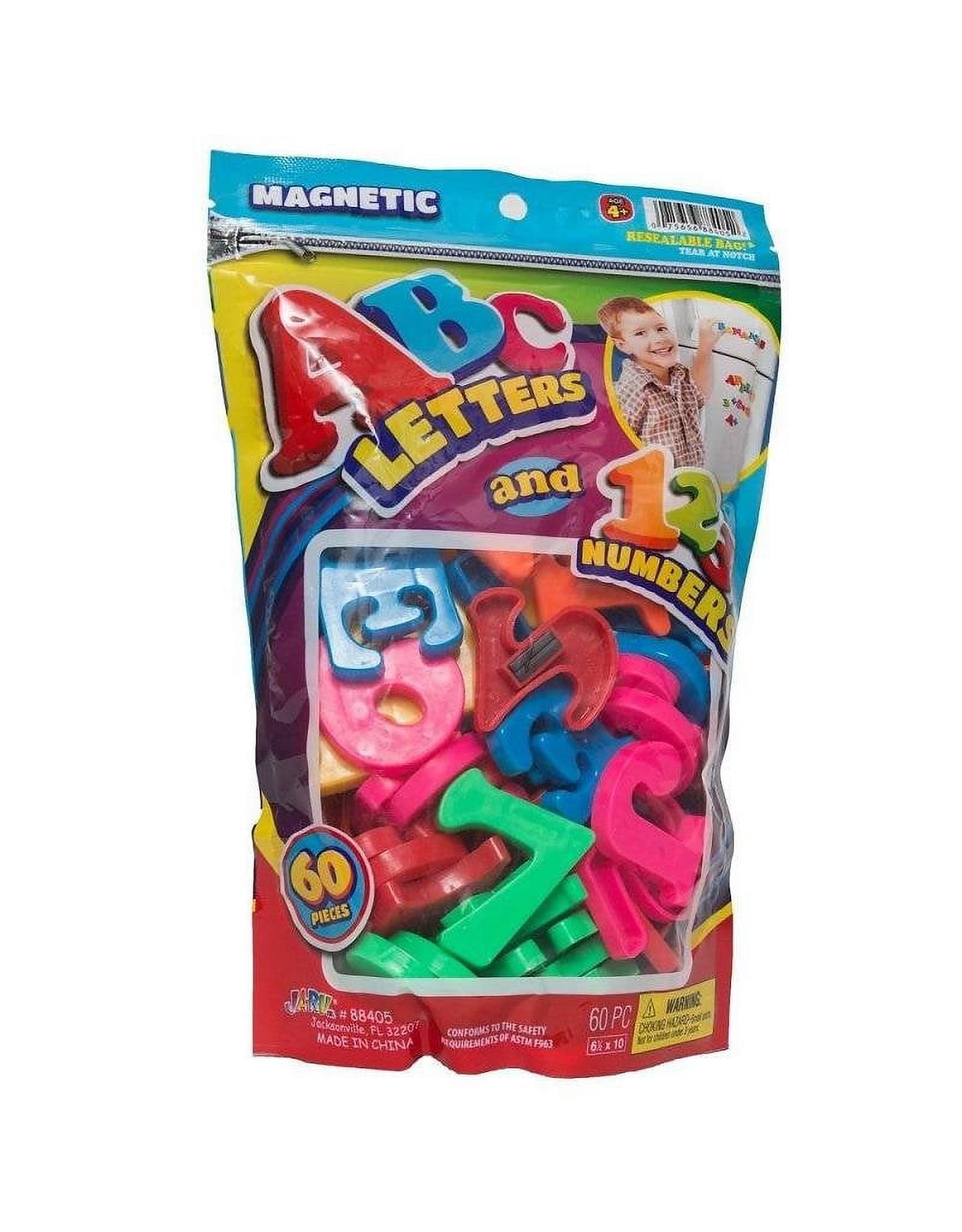 Ja-Ru ABC Magnetic Letters & Numbers (Pack of 2) - Walmart.com
