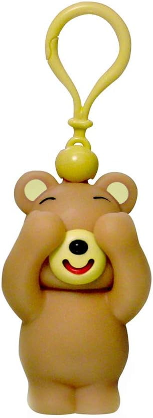 Jabb-A-Boo Bear Squeak Toy Figure, Brown - Walmart.com