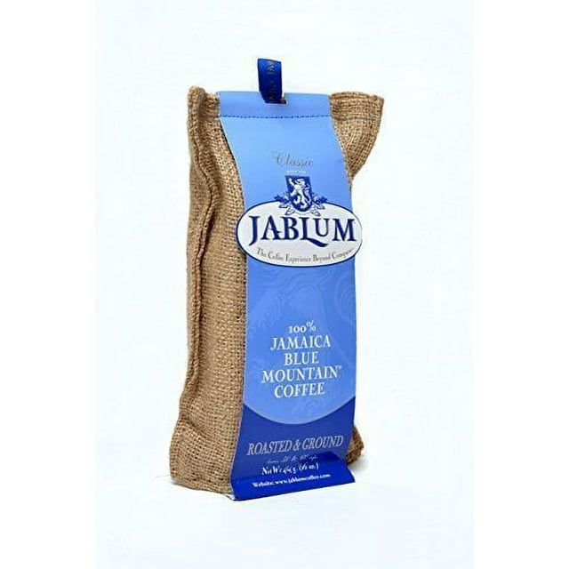 Jablum Imported Jamaican Blue Mountain Roasted Coffee, Ground, 16 oz ...