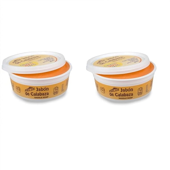 Pielux, Jabon de Calabaza, Saddle Soap, Pumpkin Leather Cleaner, Pack ...