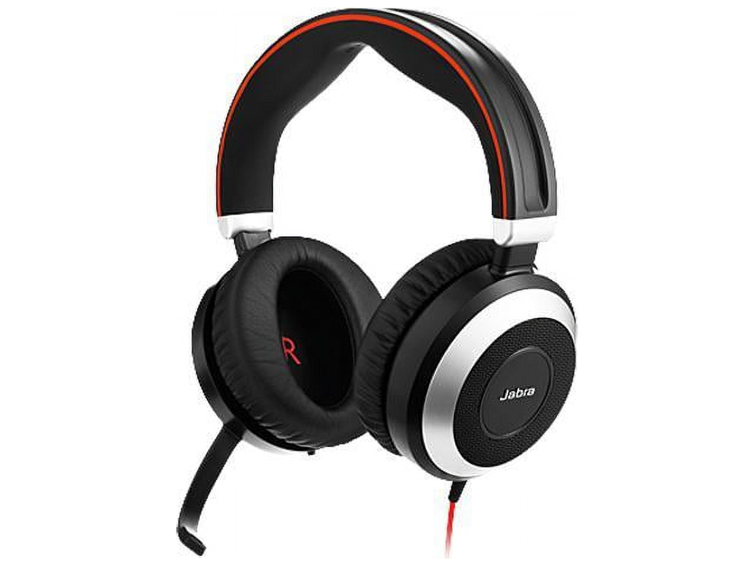 Jabra 7899-823-109 Evolve 80 Active Noise Canceling Headset MS ...