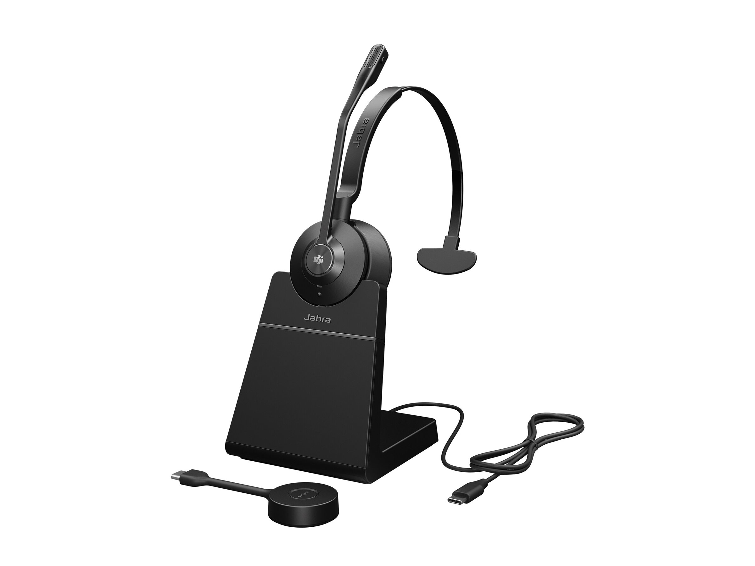 Jabra Engage 55 SE Mono - Headset - on-ear - DECT - wireless - USB-C ...