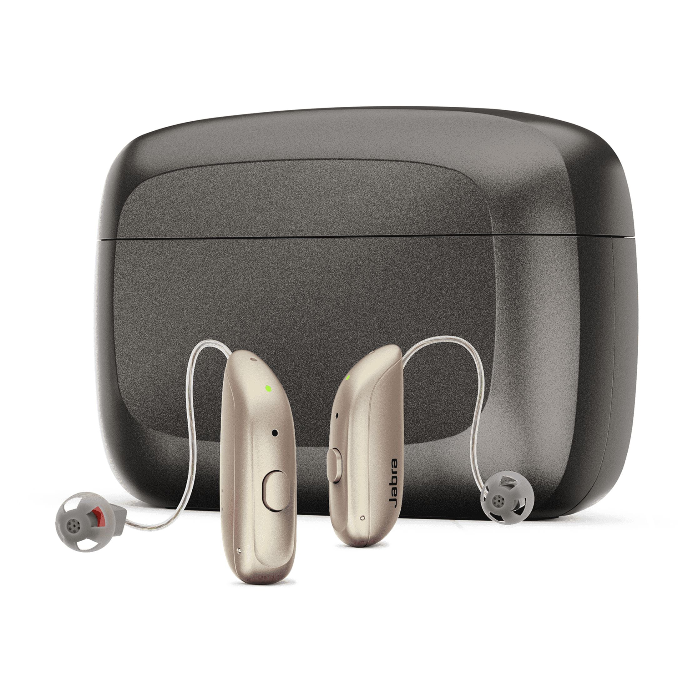 Jabra Enhance Select 500 Advanced Rechargeable Hearing Aids, Gold ...