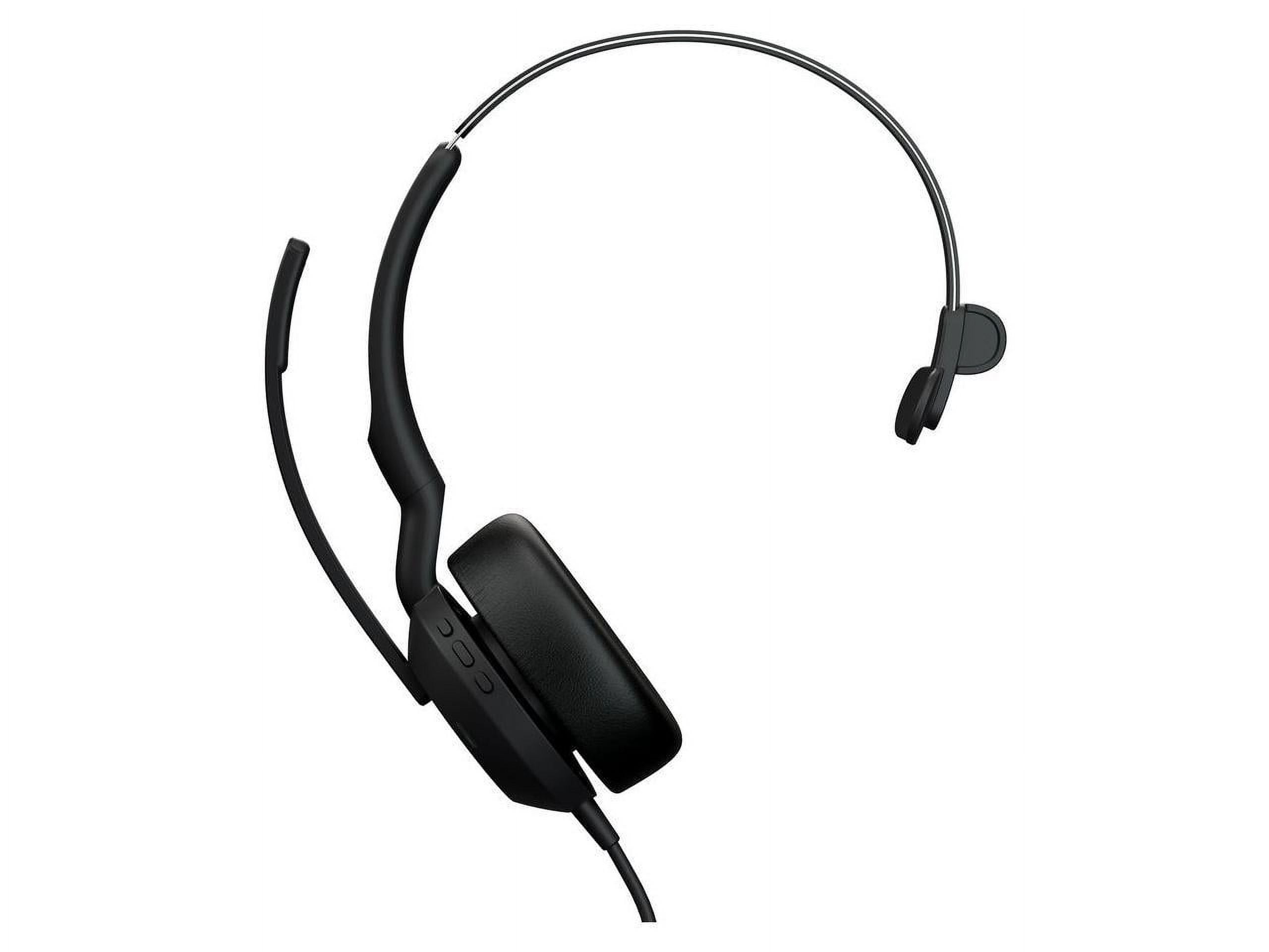 Jabra Evolve2 50 Wired/Wireless Mono MS Teams Headset (25089-899-899 ...