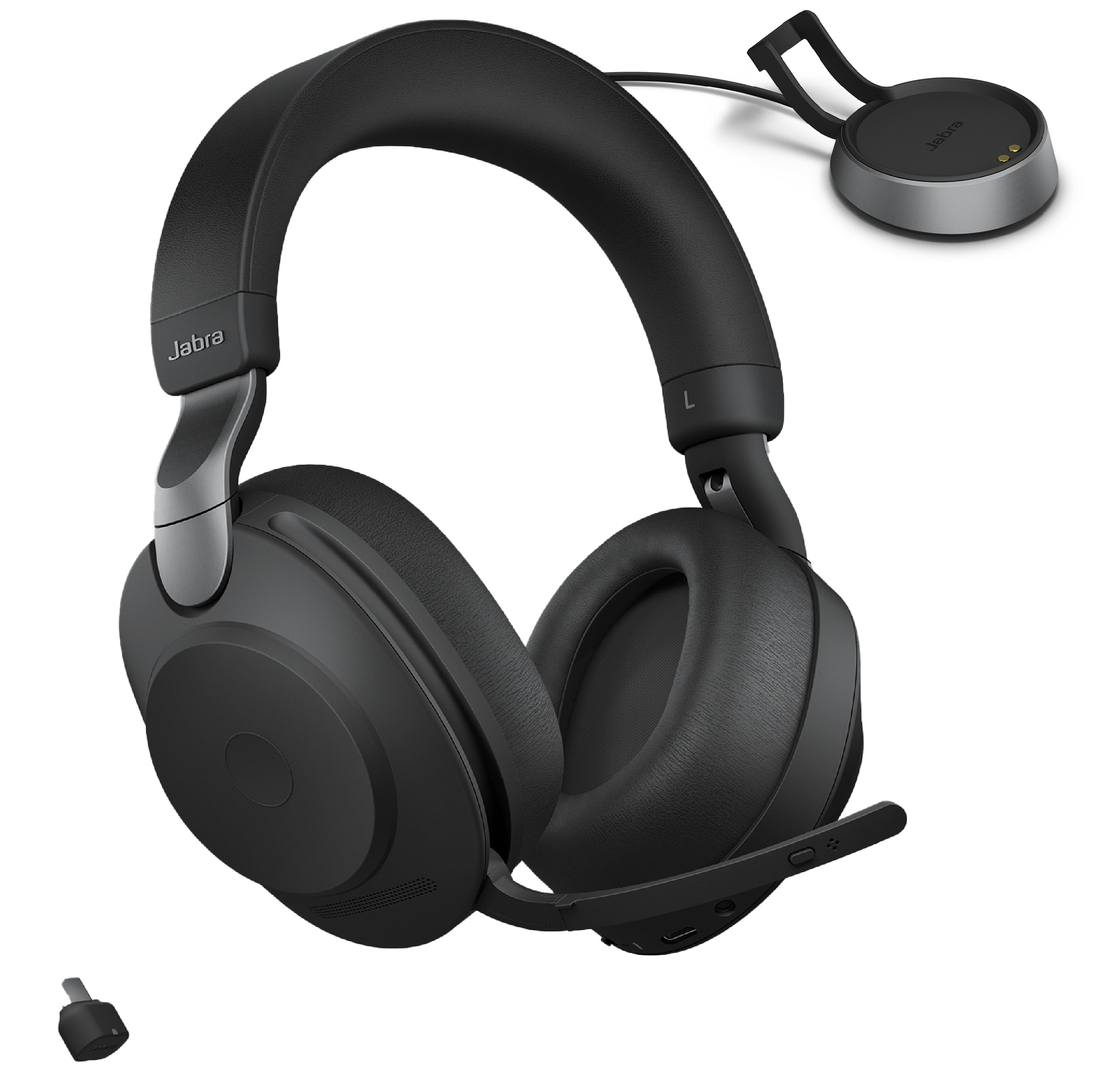Open Box Jabra Evolve2 85 - USB-C MS Teams Stereo Stand - Black ...