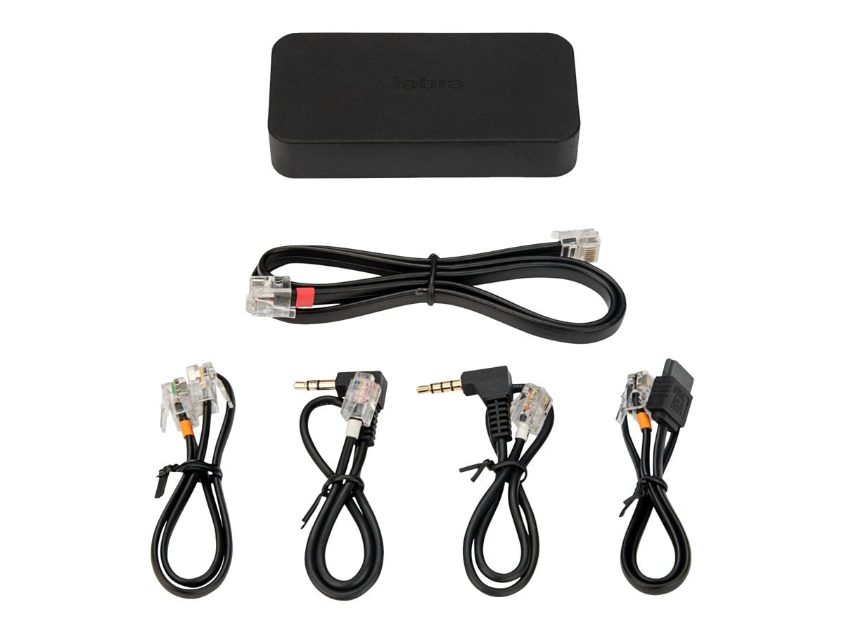 Jabra LINK - Electronic hook switch adapter for wireless headset, VoIP phone - Walmart.com