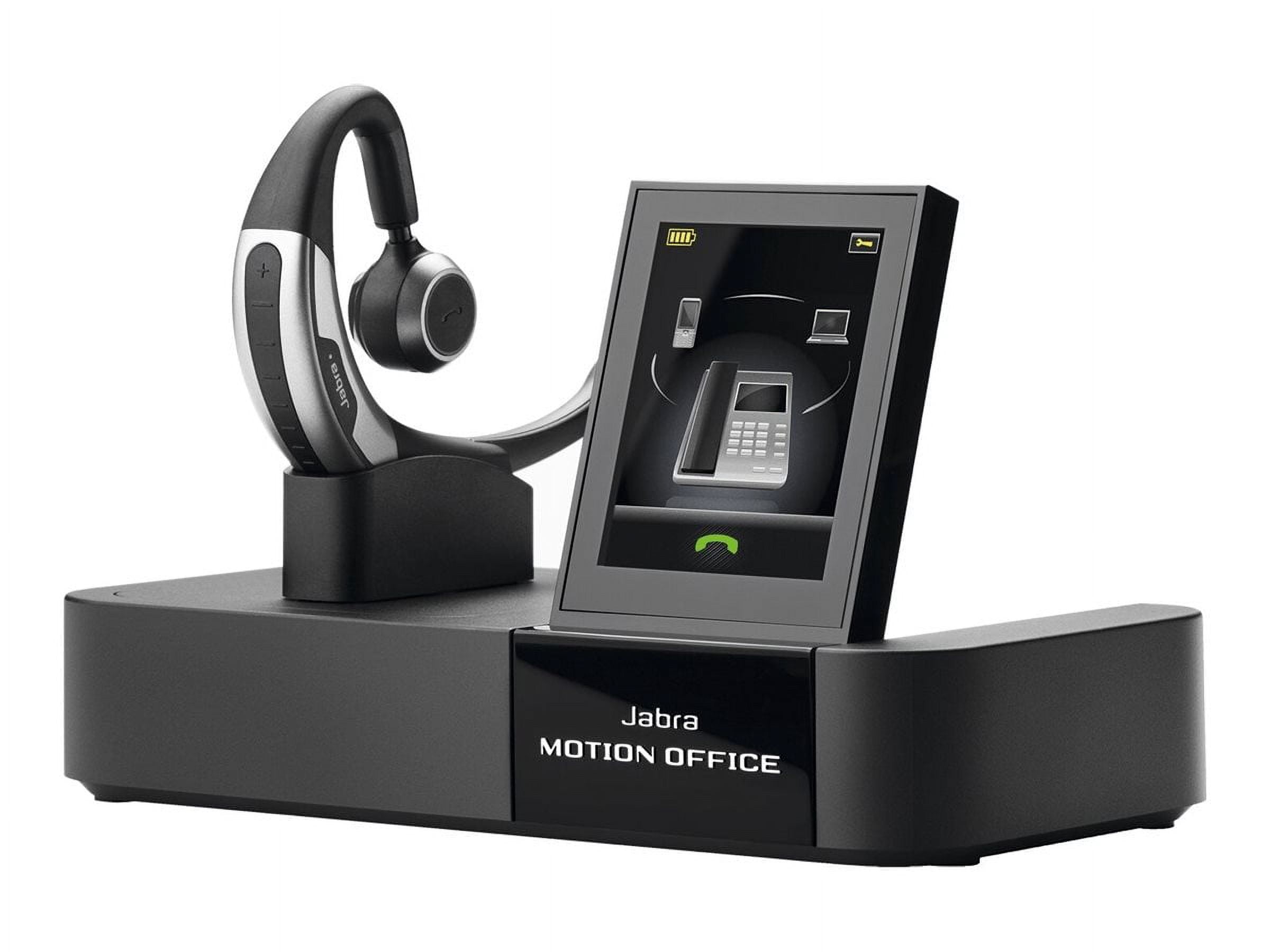Jabra Motion Office MS - Headset - ear-bud - over-the-ear mount ...