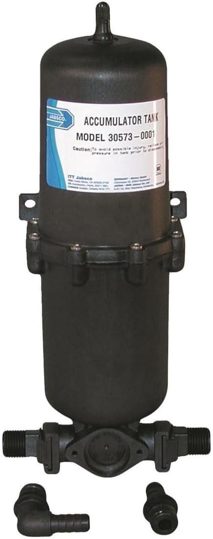 Jabsco 30573-0000 Marine Pressurized Water Accumulator Tank with ...