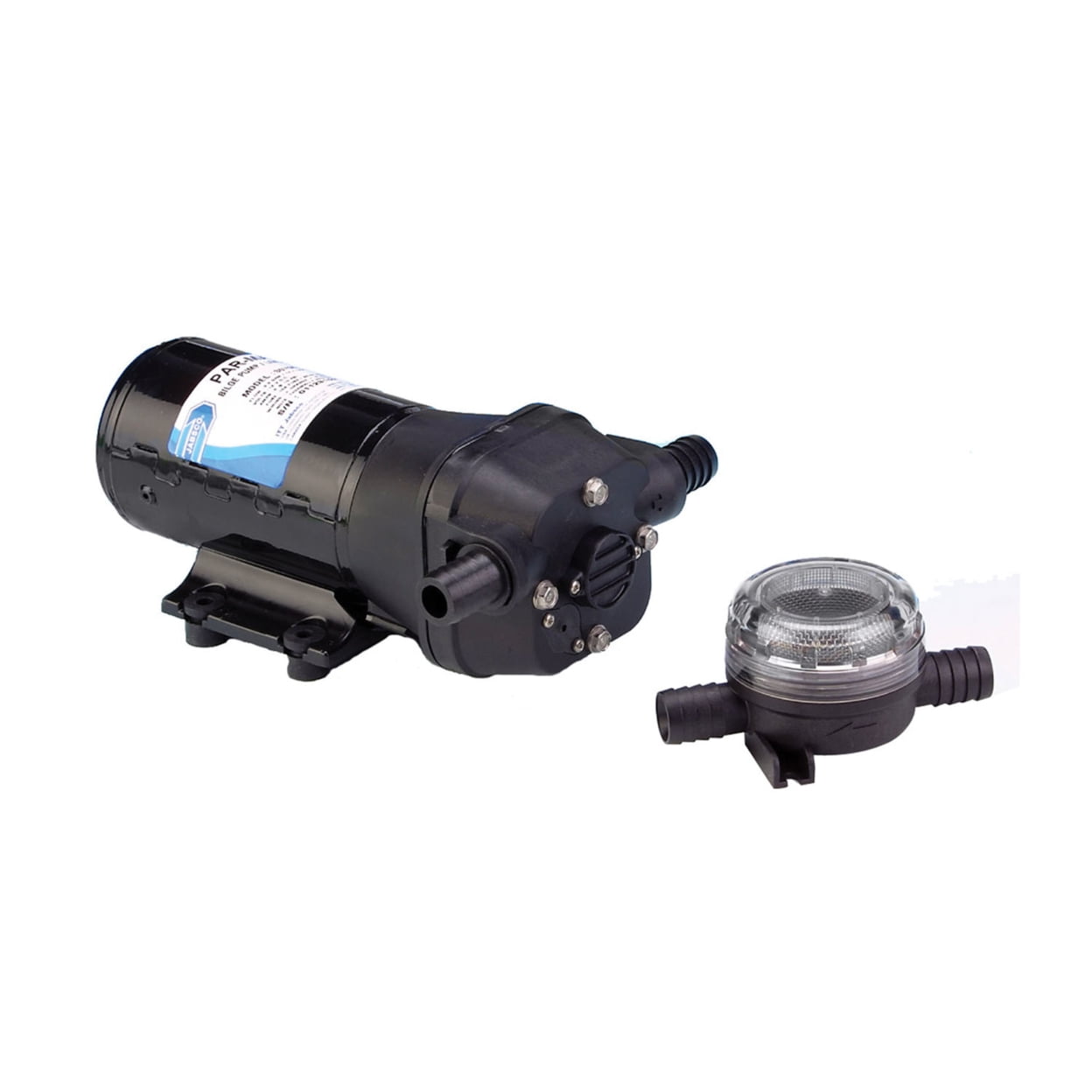 Jabsco Par-Max 4 Bilge Shower Drain Pump 12V - Walmart.com