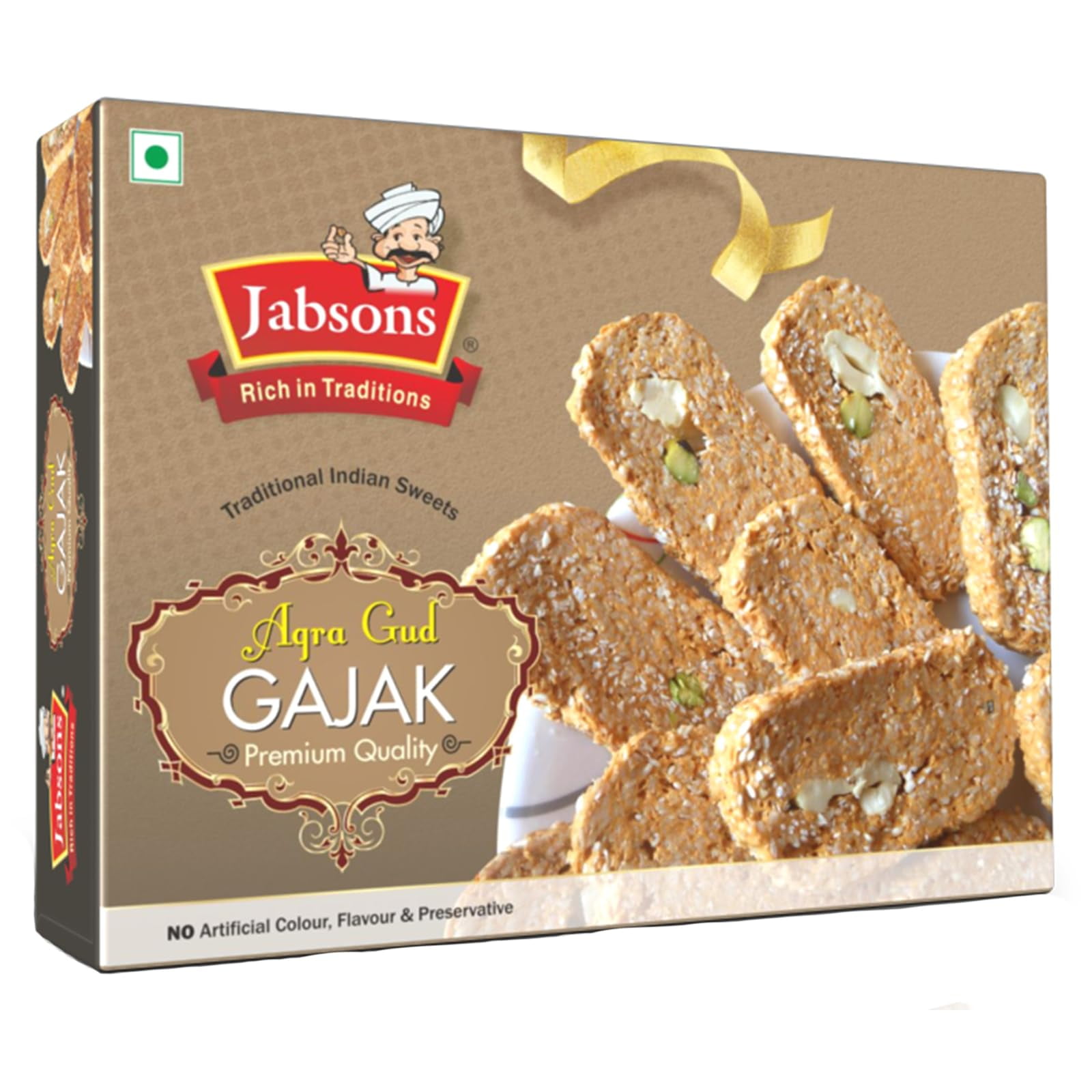 Jabsons - Agra Gud MSF2 Gajak (400g) Peanut, Sesame Seed, Cashewnut ...