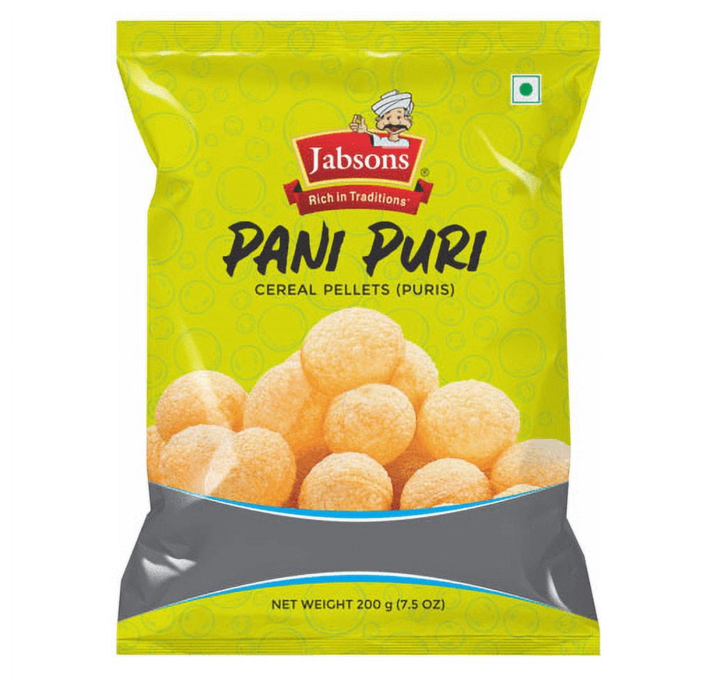 Jabsons - Pani Puri Plain, Ready To Cook (200g) - Walmart.com