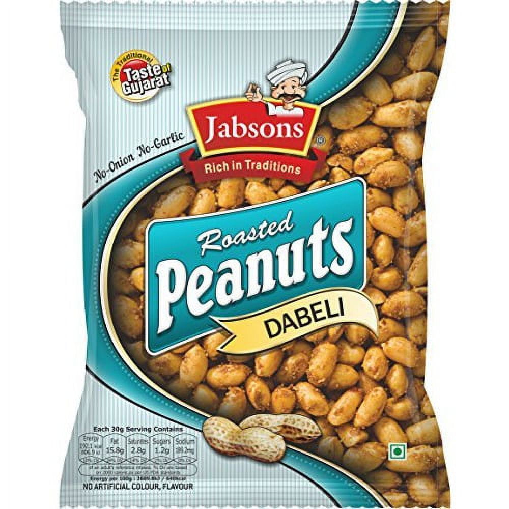 Jabsons Roasted Dabeli Peanuts 140gm - Walmart.com