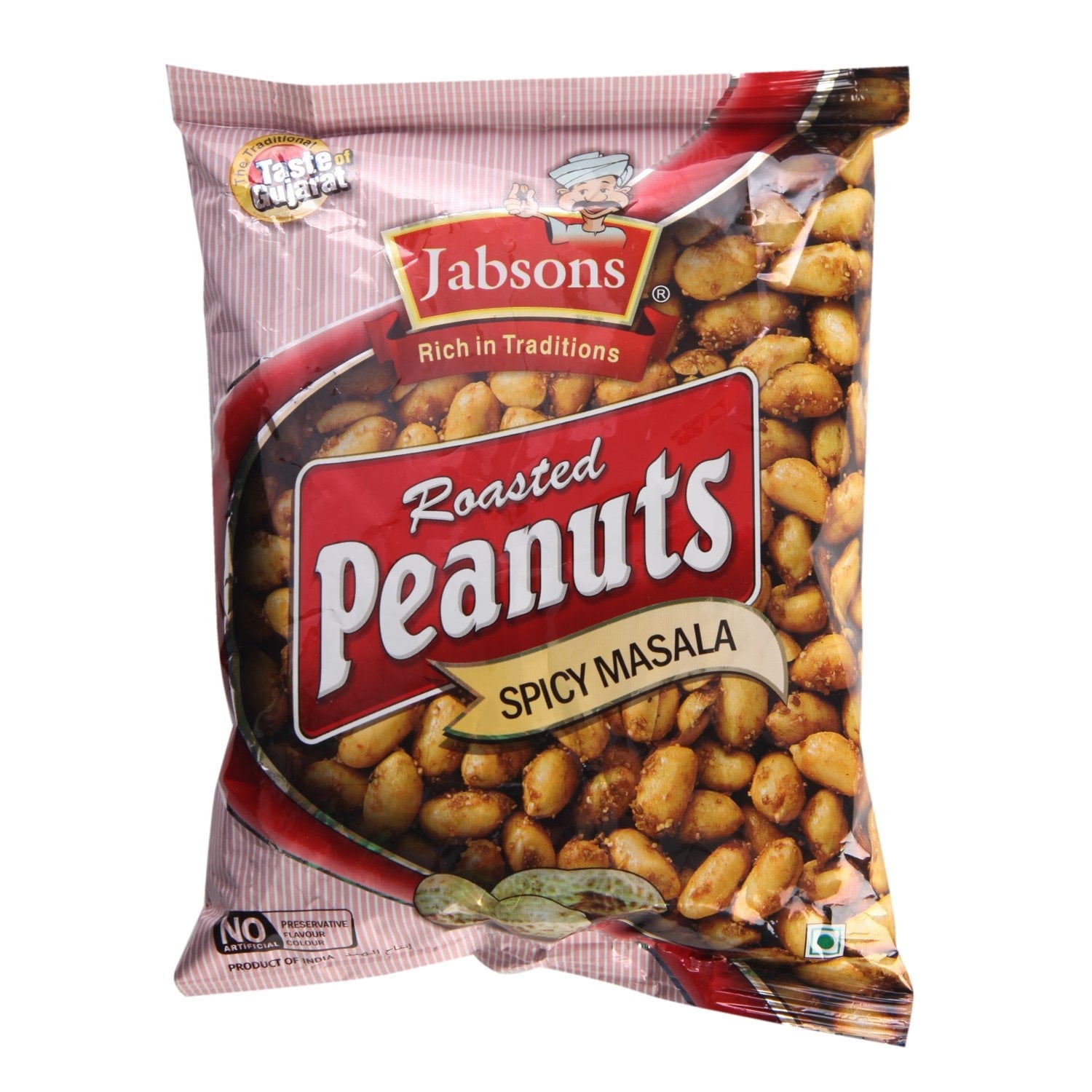 Jabsons Roasted Peanuts - Spicy Masala 4.94 oz bag - Walmart.com