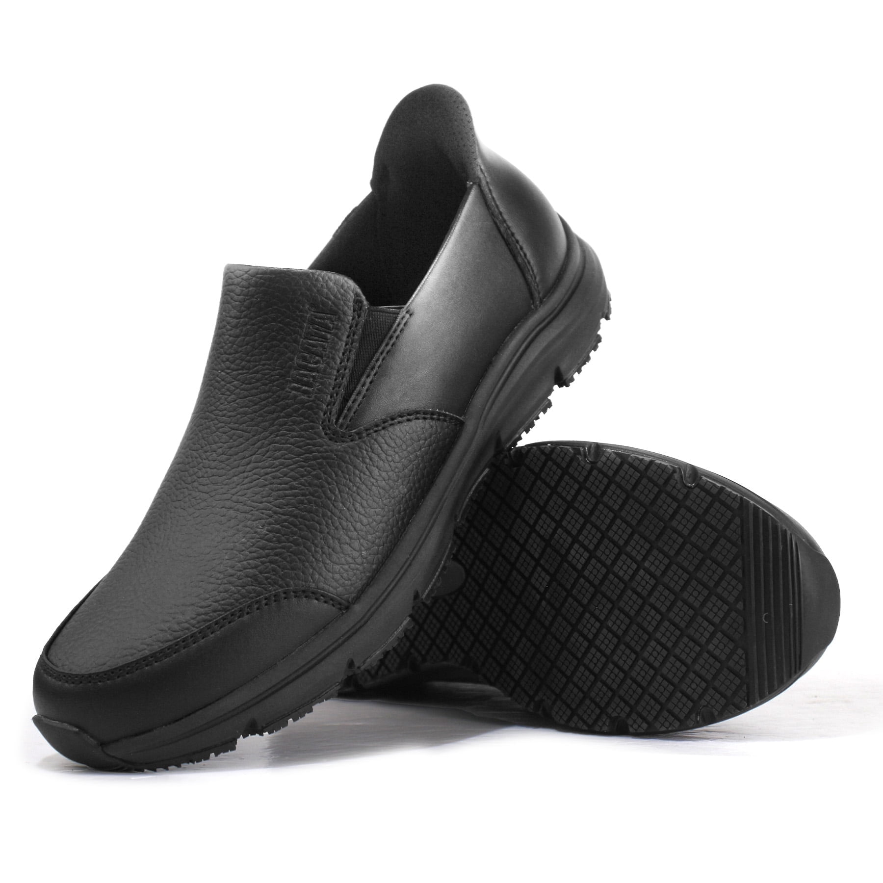 Jacata Slip On Shoes for Men Arch Support Non Slip Work Shoes (Size 11 ...