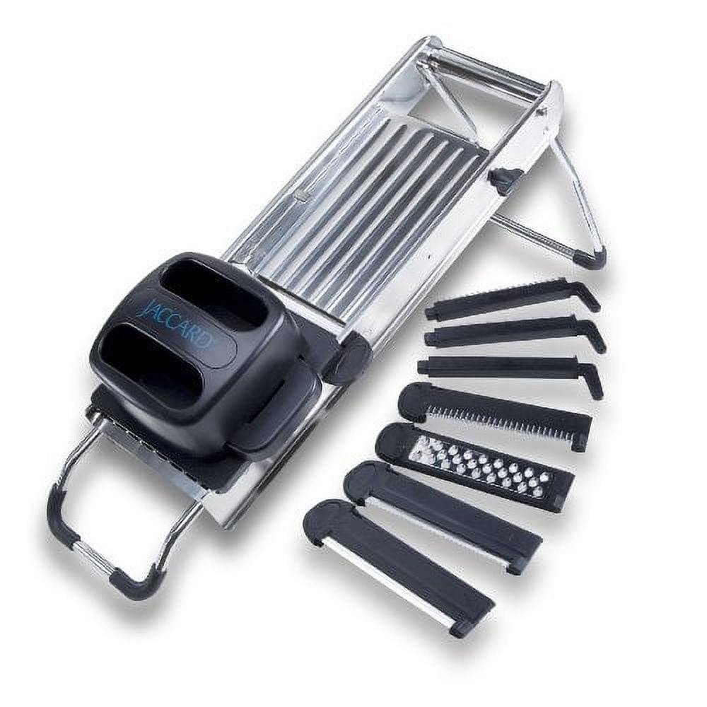 Jaccard Stainless Steel Mandolin with Ceramic Blade / 7 Blades ...