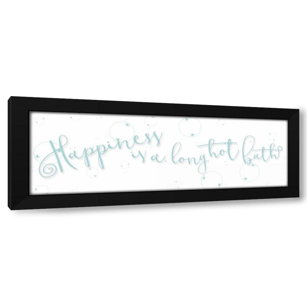 Jace Grey 32x13 Black Modern Wood Framed Wall Art Titled - Long Hot ...