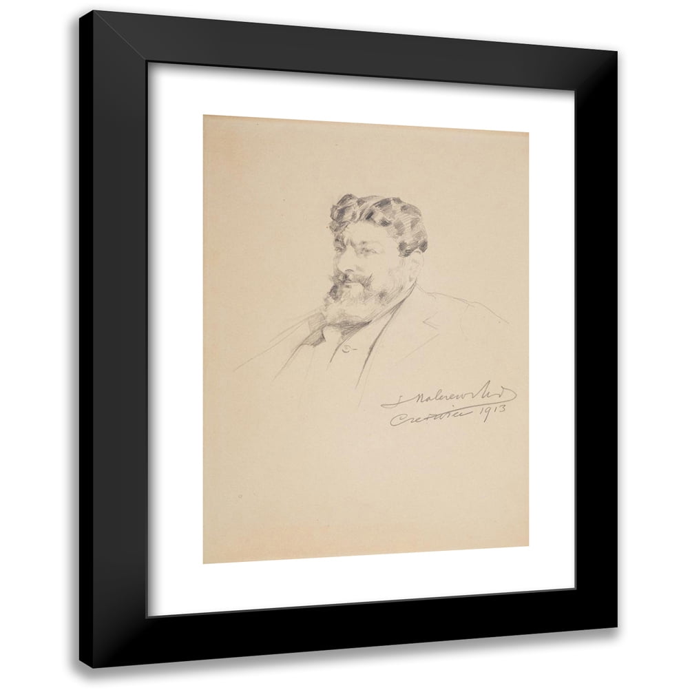 Jacek Malczewski 14x18 Black Modern Framed Museum Art Print Titled ...