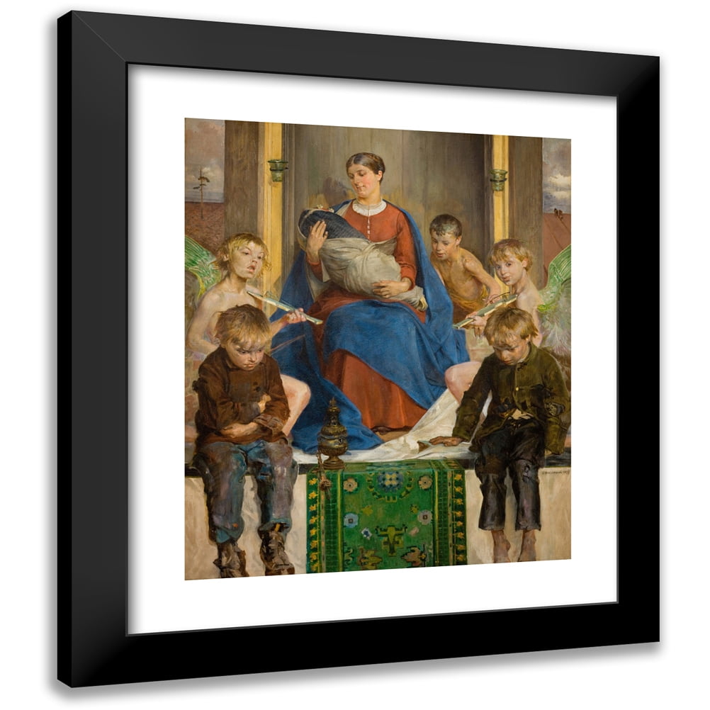 Jacek Malczewski 15x18 Black Modern Framed Museum Art Print Titled ...